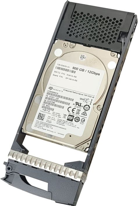 SP 341A R6 X341A R6 NETAPP 900GB 10K 12G SFF 2 5 SAS HARD DRIVE EBay