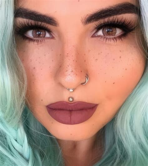 Nose Piercing Double Hoop