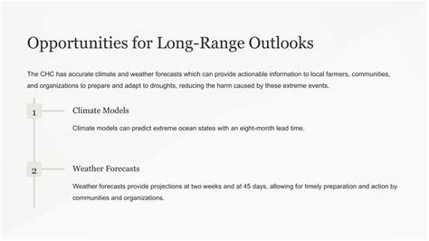 Predicting Droughts In Eastern Horn Of Africa Pptx