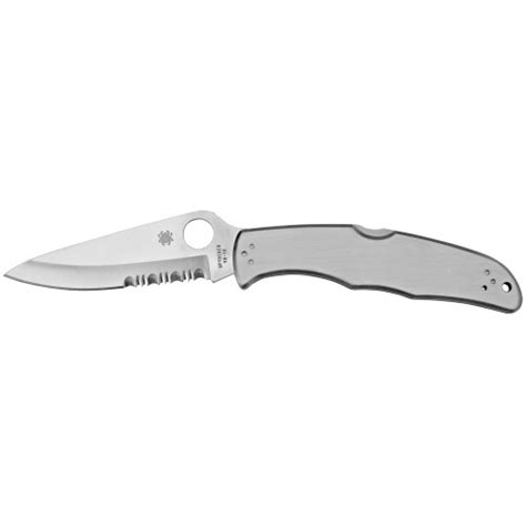 Spyderco Endura 4 3 375 Folding Knife Clip Point Combo Edge Vg10 Satin