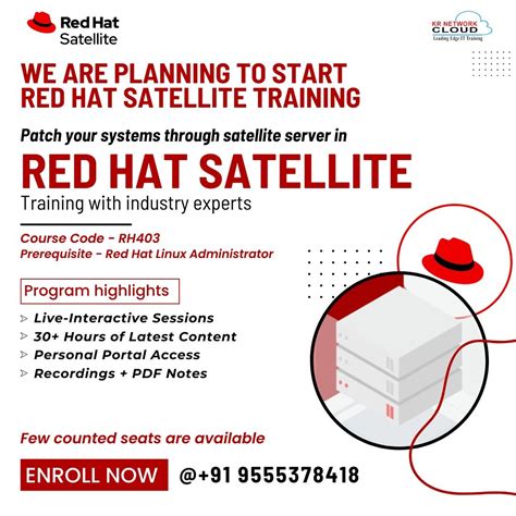 Redhatsatellite Linuxadministration Krnetworkcloud Ittraining