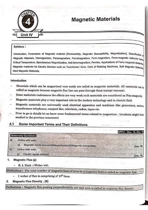 MS 4 Compressed Sppu University Electrical Engineering Sem 3 Notes
