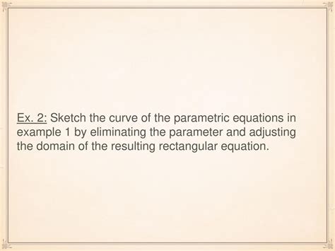 plane curves and parametric equations 10 2 ppt download