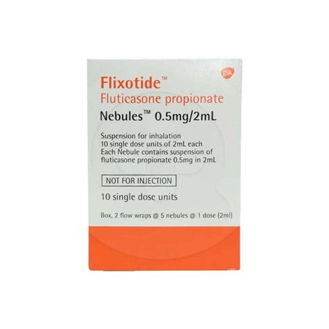 Buy Flixotide 05mg2ml Nebules Online In Qatar View Usage Benefits