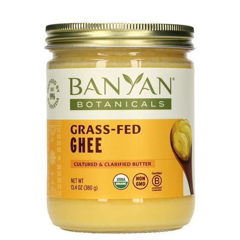 Banyan Botanicals Organic Ghee Grass Fed Cultured Non Gmo Gluten