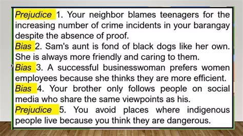 BIAS AND PREJUDICE Pptx