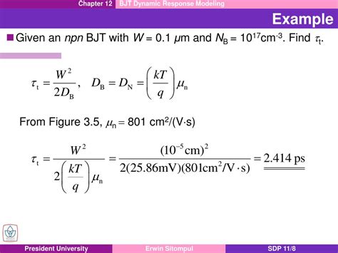 Ppt Chapter 12 Bjt Dynamic Response Modeling Powerpoint Presentation