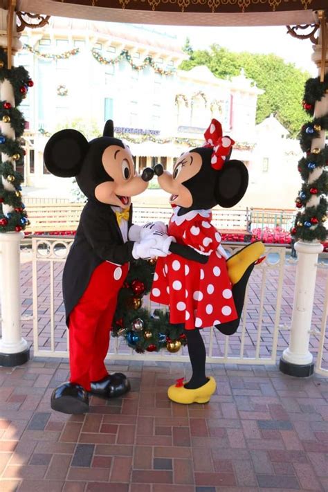 Mickey And Minnie Hug