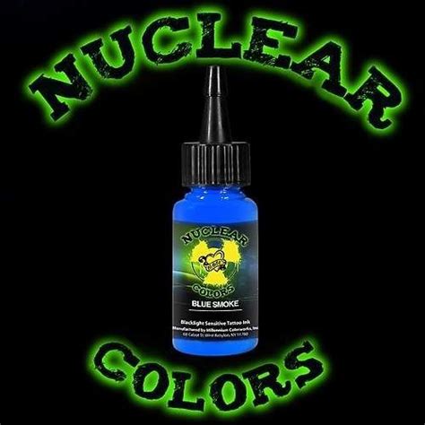 Millennium Mom's Nuclear - Blue Smoke краска для тату ультрафиолетовая ...