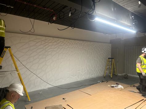 Feature Wall At Glasshouse The Ultimate Hub For Innovative Tech Companies Parametric Walls