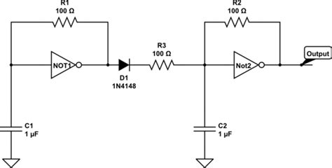 Op Schmitt Trigger Inverter Electrical Engineering Stack Exchange