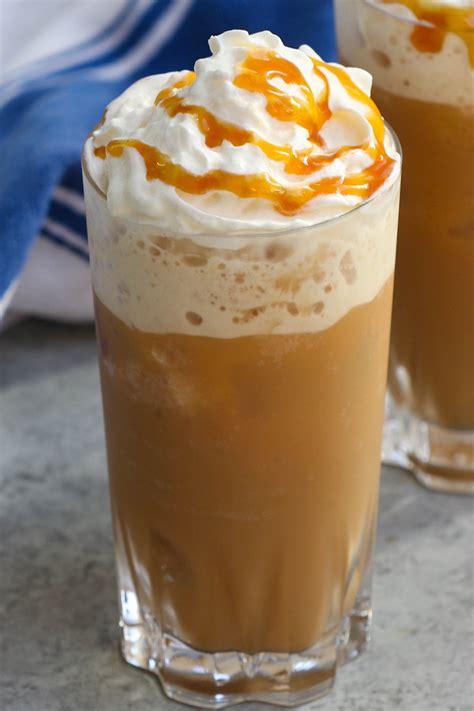 Best Homemade Caramel Frappe Starbucks Caramel Frappuccino Copycat Recipe