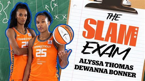 Alyssa Thomas And Dewanna Bonner Quiz Each Other At Their Slam 251