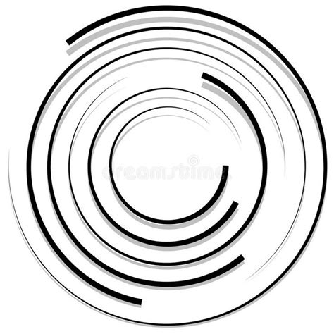 concentric random circles with dynamic lines