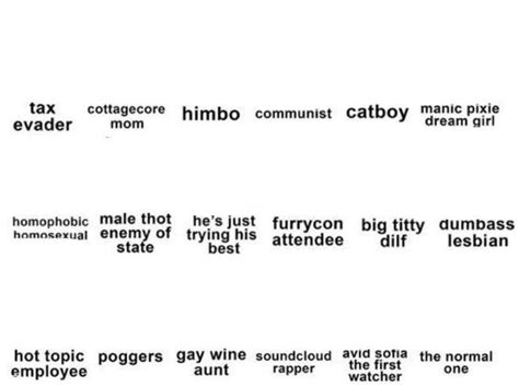 Help Me Fill Out This Chart Whos Oc Should Go Where R Nrcoocgc