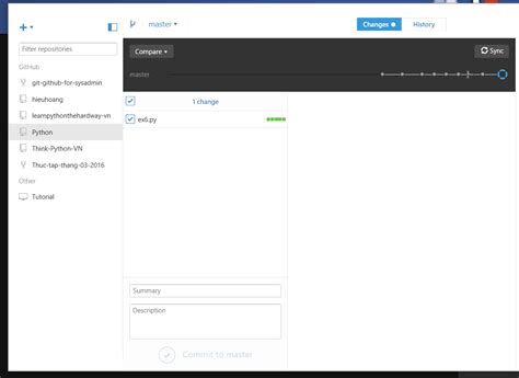 GitHub Hocchudong Thuctap