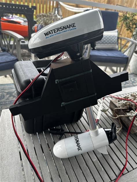 🛶 Kayak Mirage Drive Trolling Motor Cassette Mount V2・free Stl File For