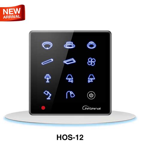 New Smart Home Switch Touch Panel 4 Gang Wall Switch With Remote ...