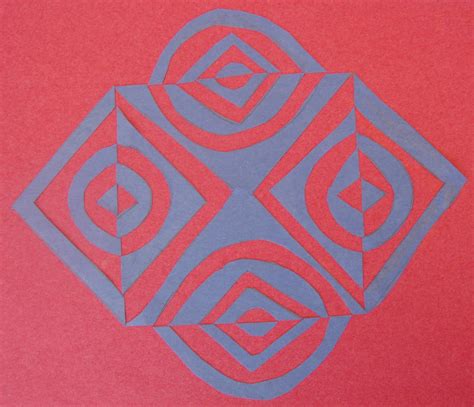 Art Paper Scissors Glue Notan Designs