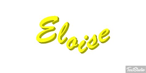Eloise Name Animated  Logo Designs
