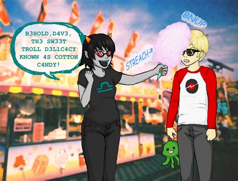 Terezi And Dave Go To The Fair By Inari Michiru On Deviantart