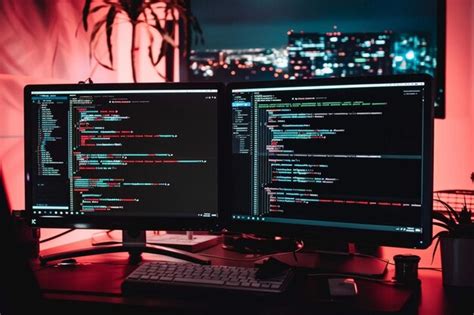 A Privacy Screen For Computer Monitors Premium Ai Generated Image