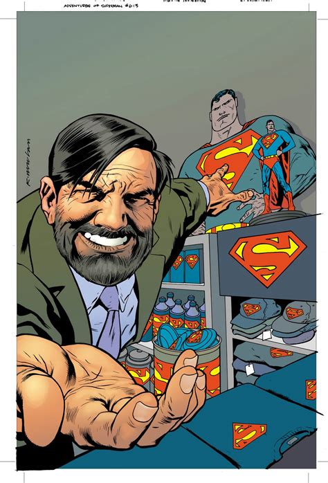 Kevin Nowlan Superman 613 Cover