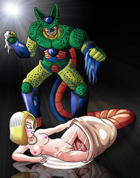 Rule 34 Android 18 Breasts Cell Dragon Ball Dragon Ball Dragon Ball