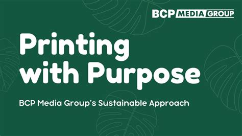 Exceptional Print Solutions For Maximum Impact Bcp Media Group