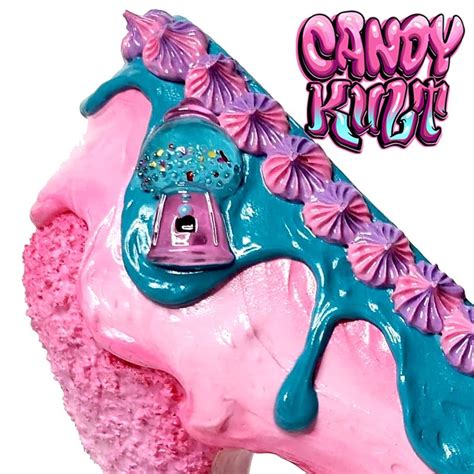 Bubble Gum Cake High Heel Shoes Candy Kult