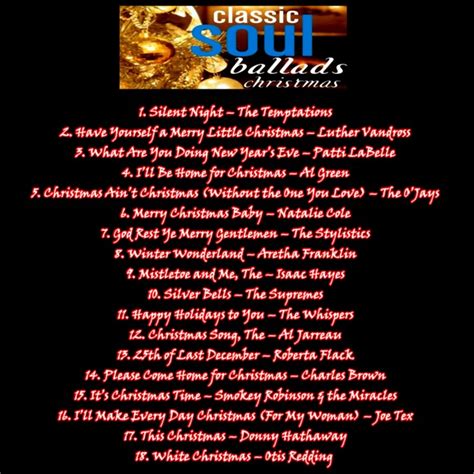 Classic Soul Ballads Christmas Super Bubbles
