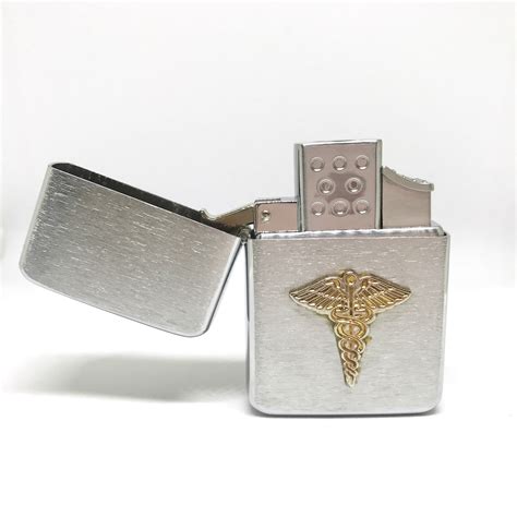 Medical Caduceus Pocket Lighter Cigar Cutters By Jim