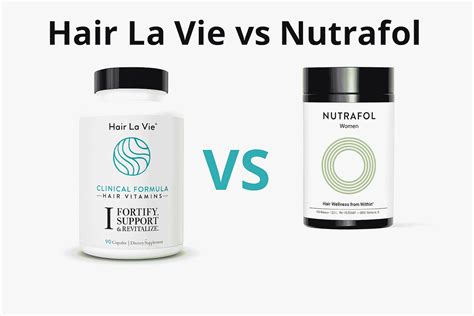 Hair La Vie Vs Nutrafol What Works What Doesnt And Why Drugsbank