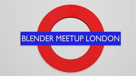 London Meetup Saturday 9 November Blendernation