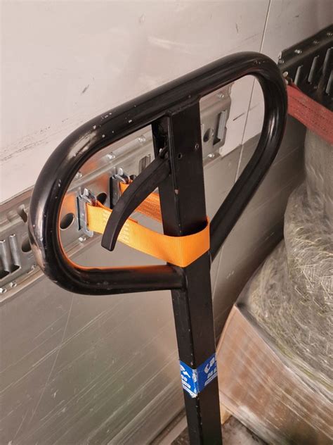 Double Safety Kit Stropp Och Stoppkloss För Palldragare