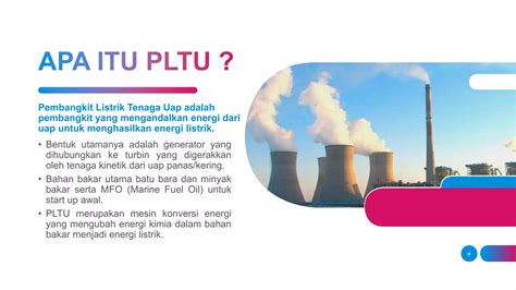 Pltu Pembangkit Listrik Tenaga Uap Pptx