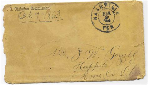 1863 Amos Gorrell To Joseph W Gorrell Spared And Shared 23