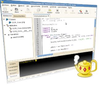 Ing de Sistemas e Informática Geany Editor de Texto y Codigo Fuente