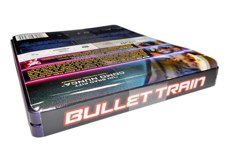 Fotografías Del Steelbook Con Postales De Bullet Train En Uhd 4k Y Blu Ray