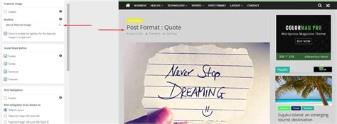 Single Post Title Colormag Documentation
