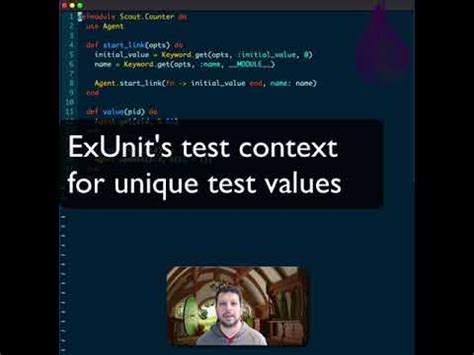 Elixir Streams Using ExUnit S Test Context For Unique Values