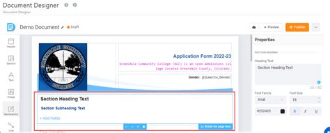 Document Designer Help And Support