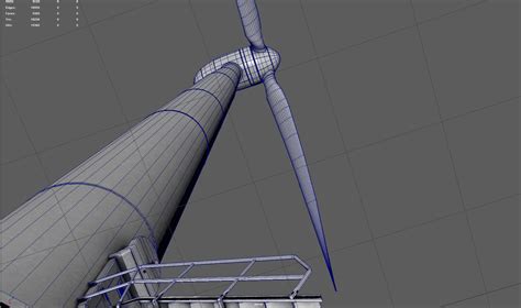 Wind Turbine D Model By Sanchiesp