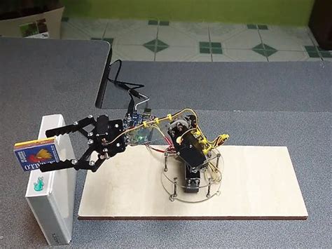 robotic arm arduino project hub