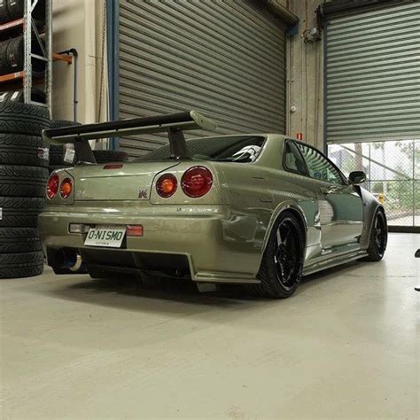 R34 Millennium Jade Nissan Gtr R34 Gtr Car Gtr R34