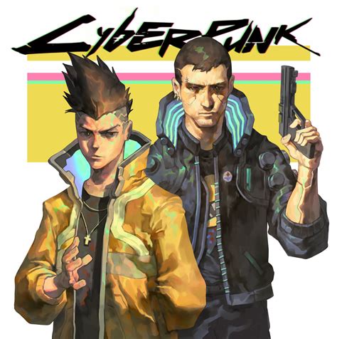 David Martinez And V Cyberpunk And 2 More Drawn By Hieumay Danbooru