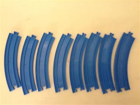 Tomy Trackmaster Thomas The Tank Engine Train Sethypercity Curved Track Bundle £530 Picclick Uk