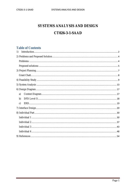 Design A New Management System Saad System Analysis And Design Apu Thinkswap
