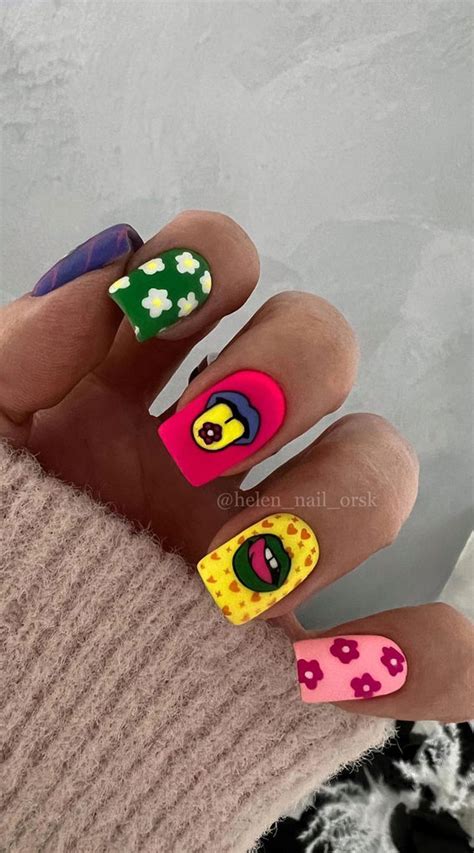 50 Fresh Summer Nail Designs Funky And Colourful Nails