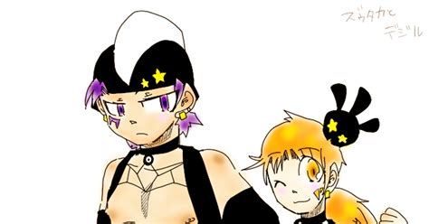 パタポン 擬人化ズゥデジ くろっくす。のイラスト Pixiv